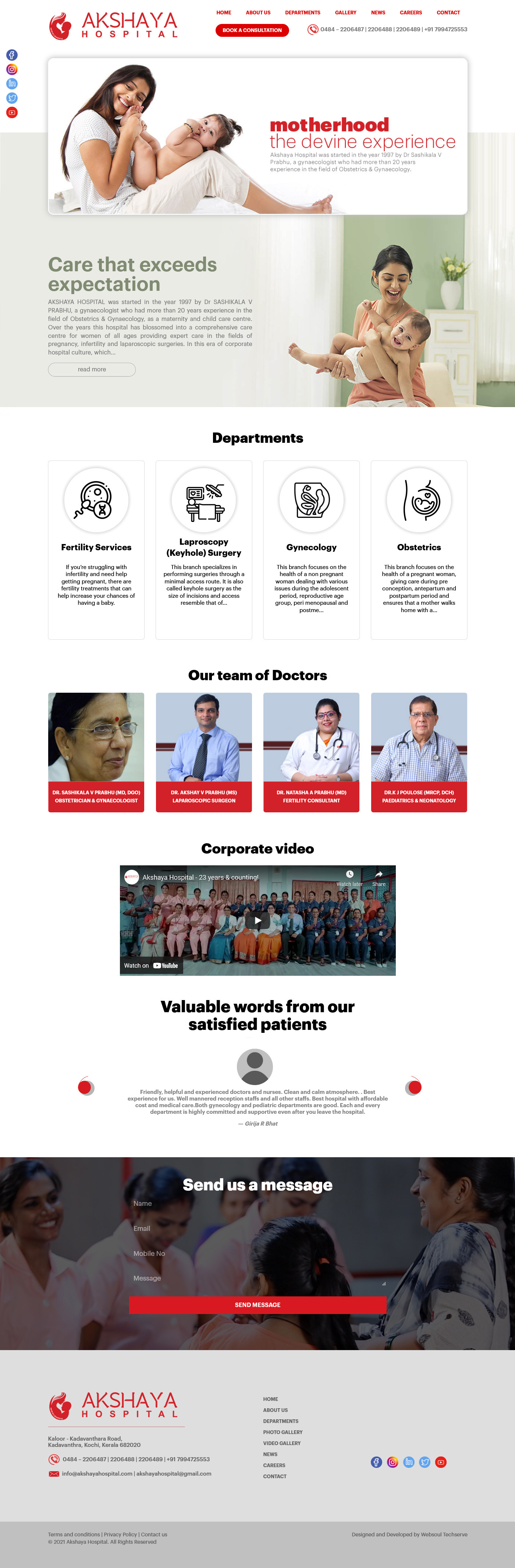 Company portfolio - Websoul Techserve, Cochin